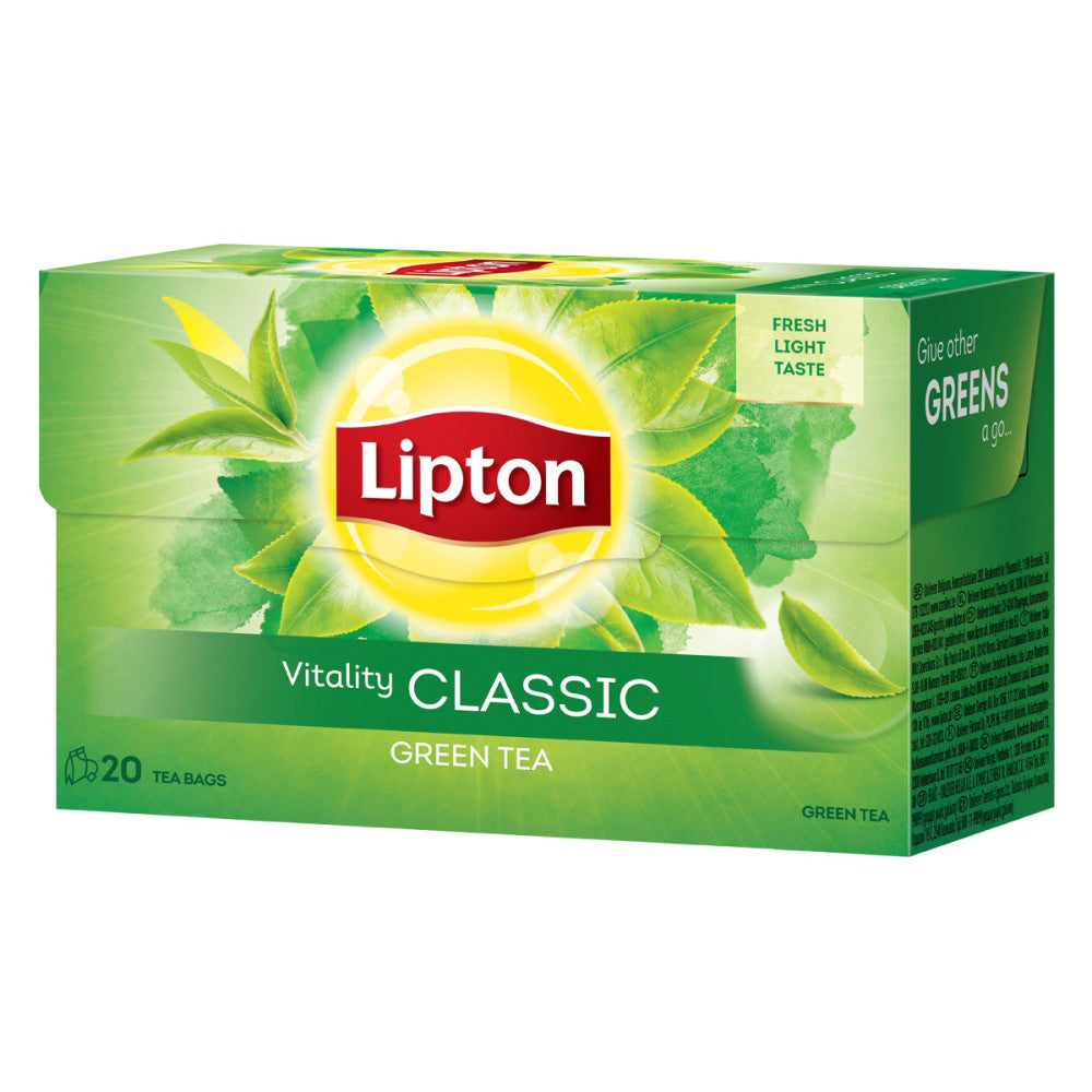 Lipton Classic Green Tea 20 Bags – Super Market Arista Provatidou